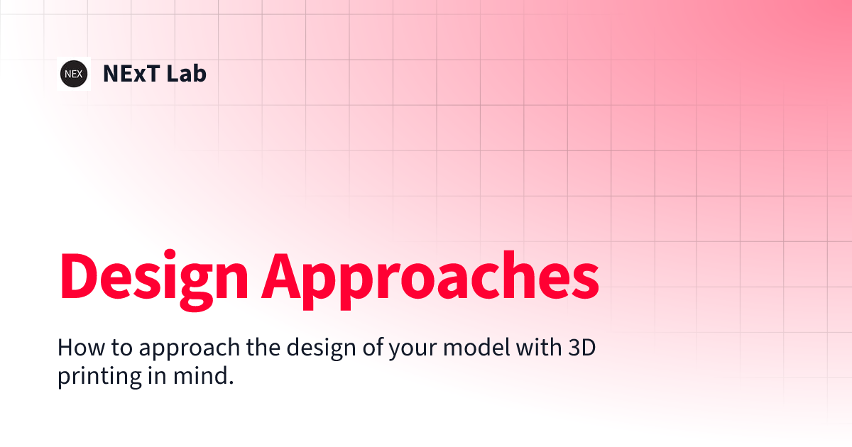 Design Approaches | NExT Lab